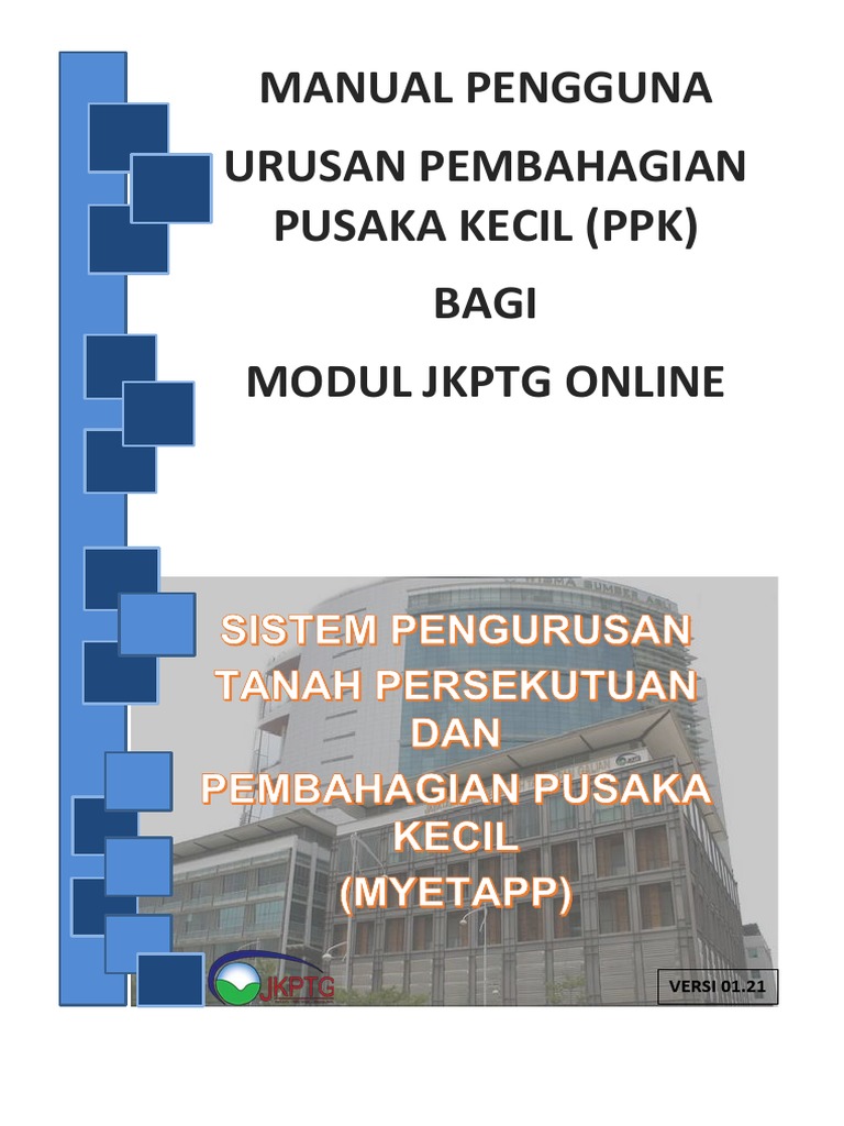 Manual Pengguna Permohonan Pusaka Online | PDF