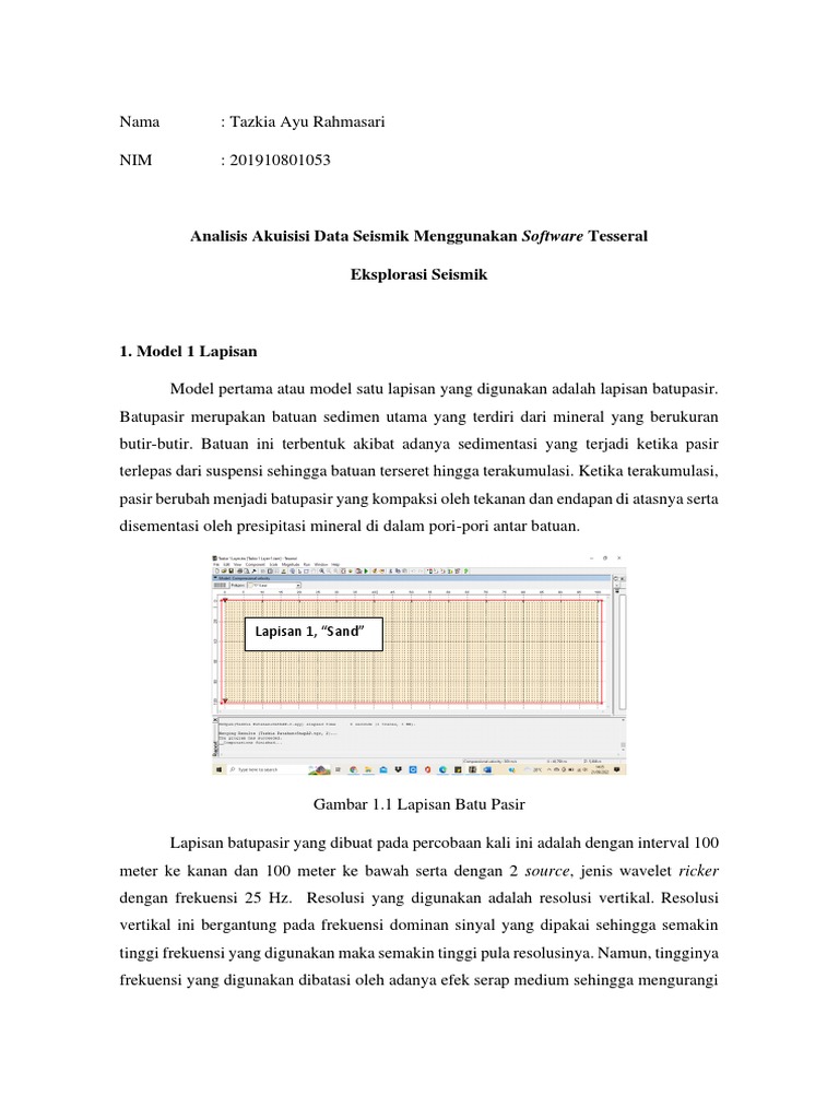 Analisis Data Seismik dengan Tesseral | PDF