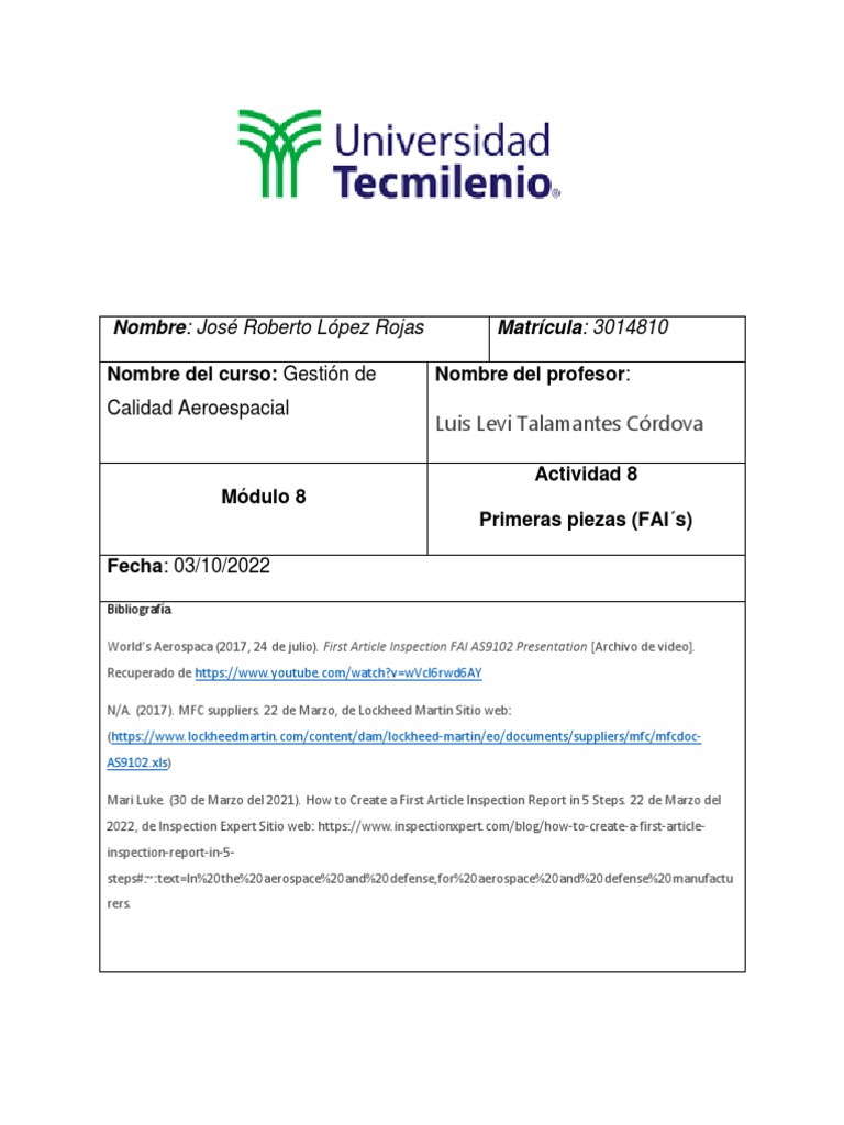 ACT8 - Jose Roberto Lopez Rojas - Al03014810 | PDF