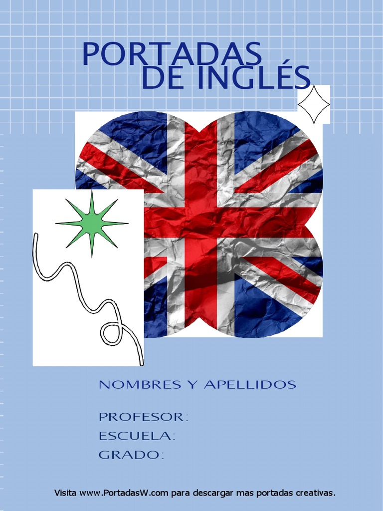 Portadas Ingles A4 6 Pdf