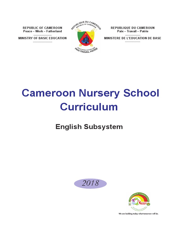 Cameroon Nursery School Curriculum Guide | PDF | Curriculum | Preschool