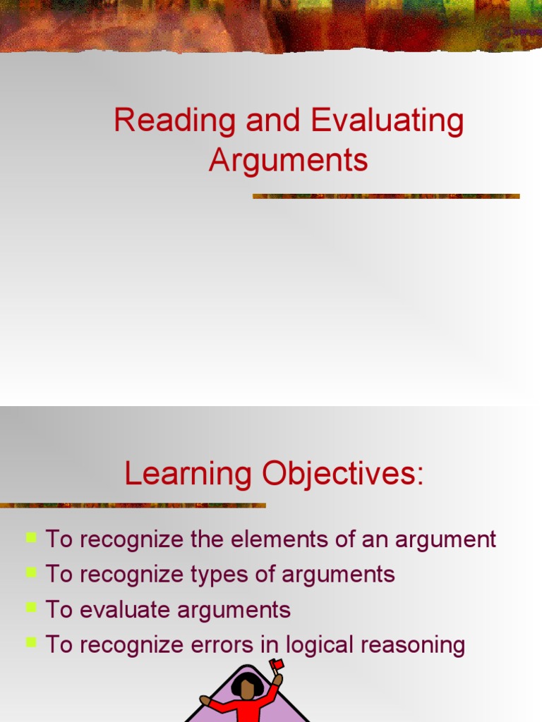Evaluating Arguments | PDF | Argument | Inductive Reasoning Evaluating Arguments | PDF | Argument | Inductive Reasoning