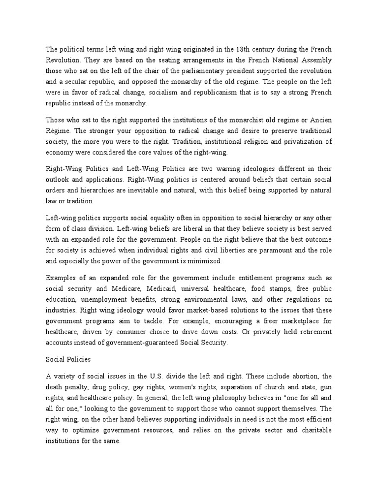 Leftist and Rightist | PDF | Right Wing Politics | Left Wing Politics