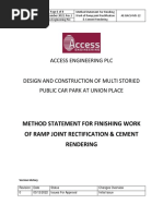 Work Method Statement For: Concrete Coring Works | PDF | Nondestructive ...