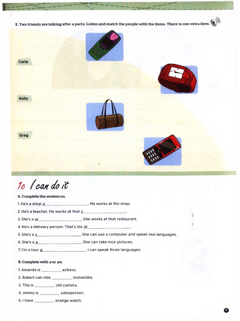 New Destinations A1 Elementary Workbook | Download Free PDF | Foods ...