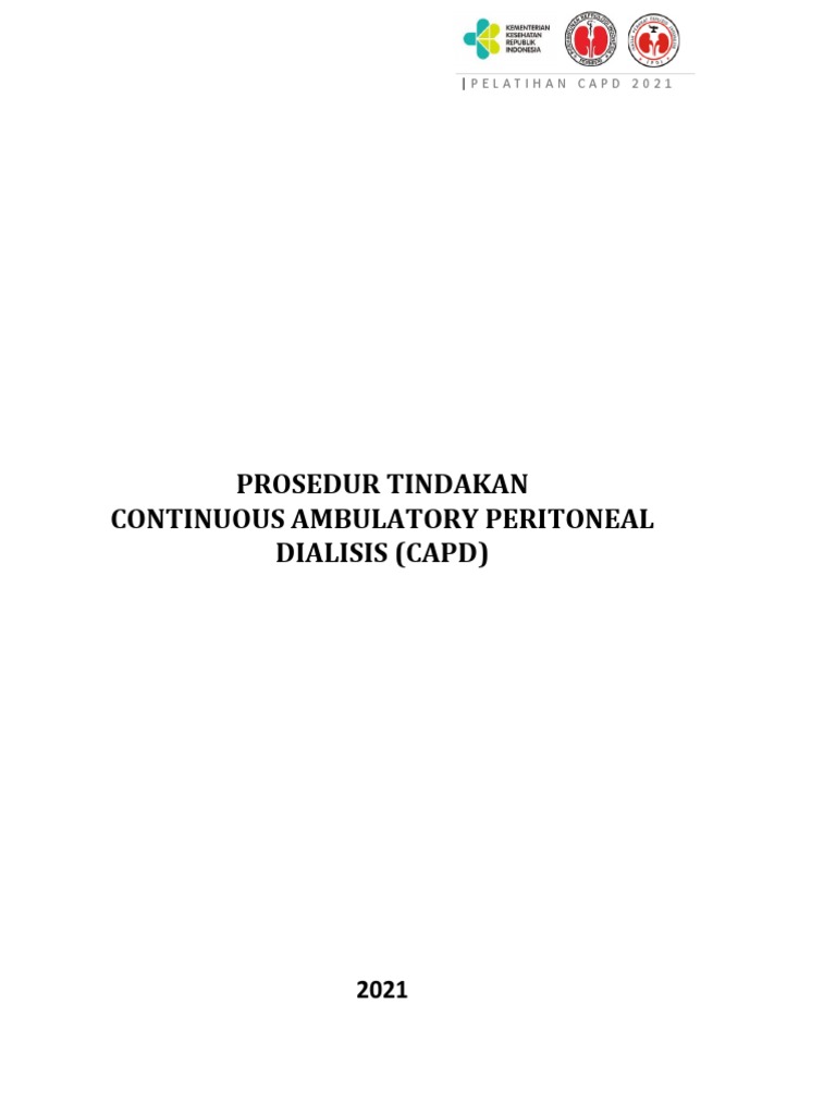 Spo Capd Revisi 2021 | PDF