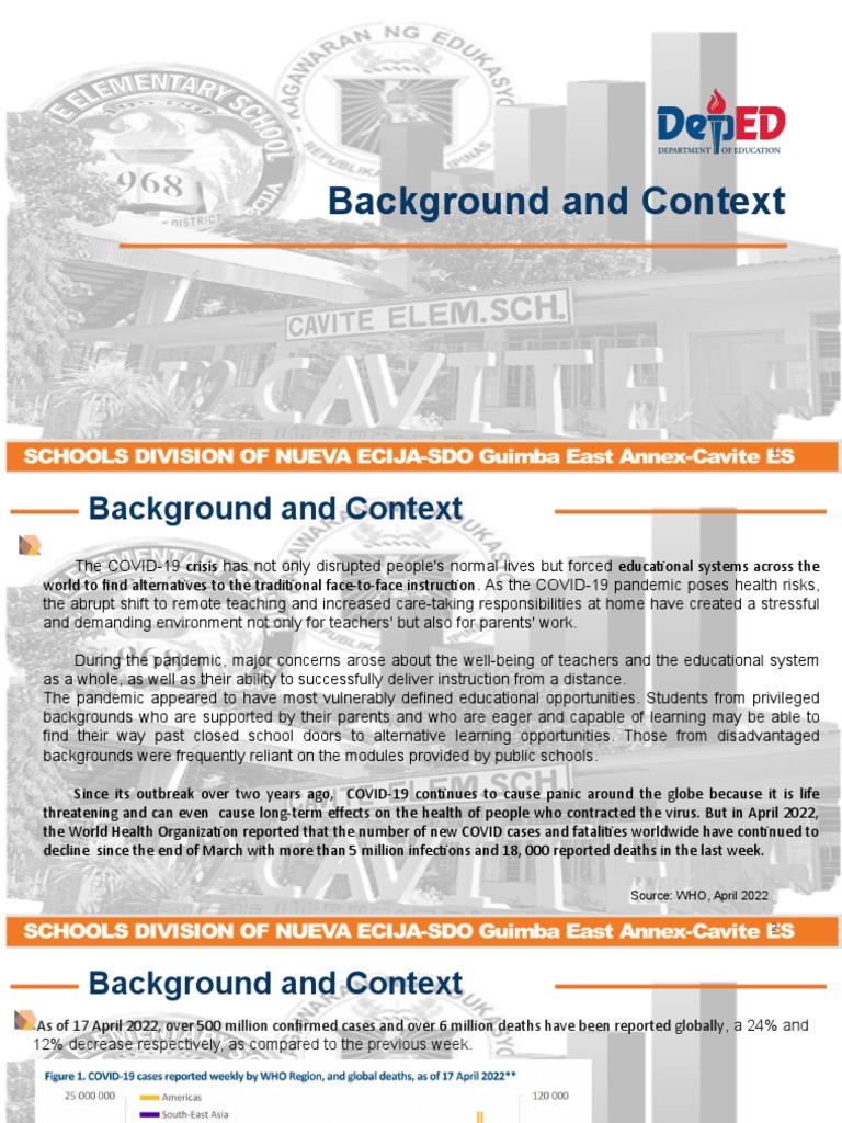 Background & Context | PDF | Distance Education | Educational Technology