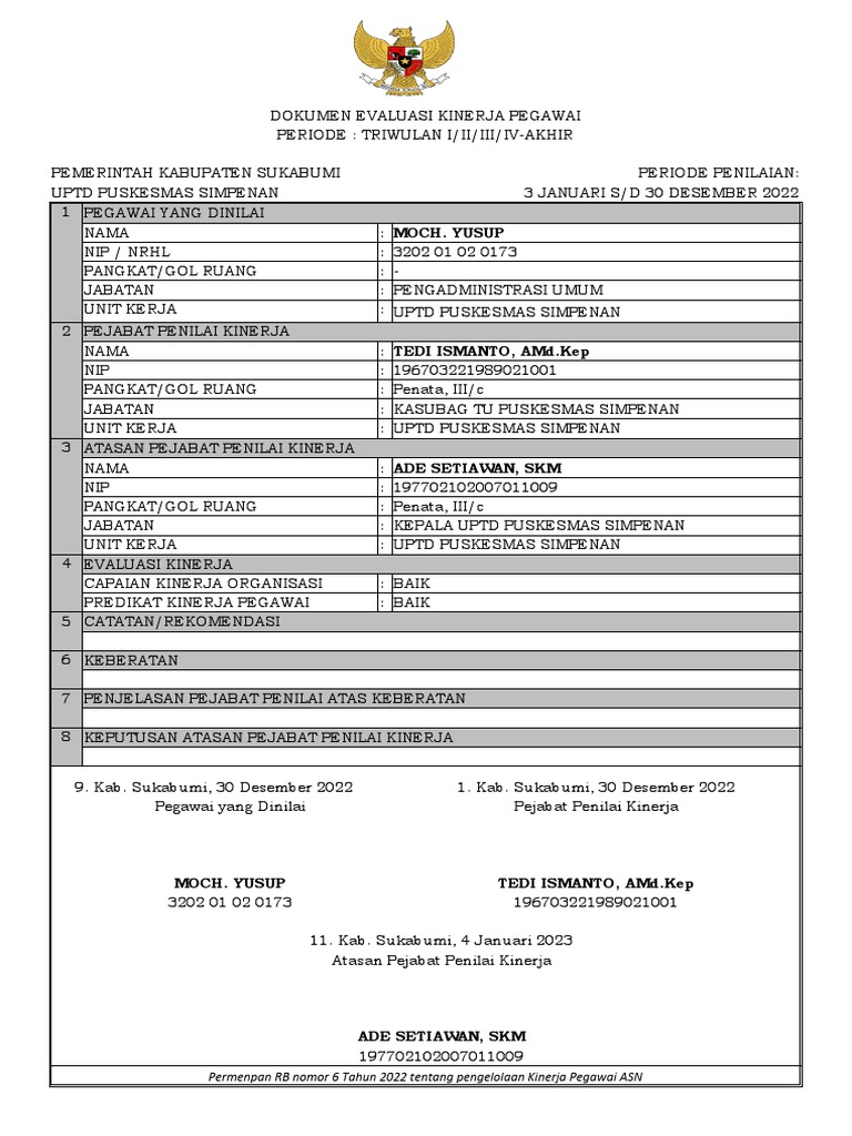 SKP M. Yusup 2023 | PDF