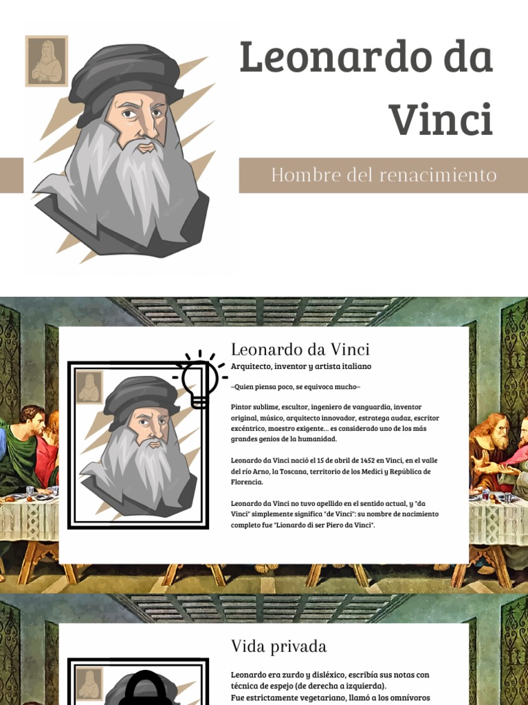 Leonardo Da Vinci | Descargar gratis PDF | Leonardo Da Vinci | Pinturas