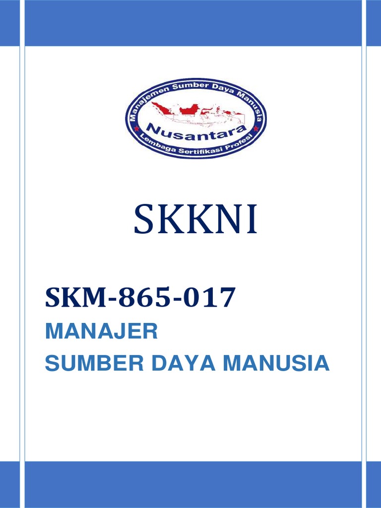 Skkni Manajer SDM | PDF