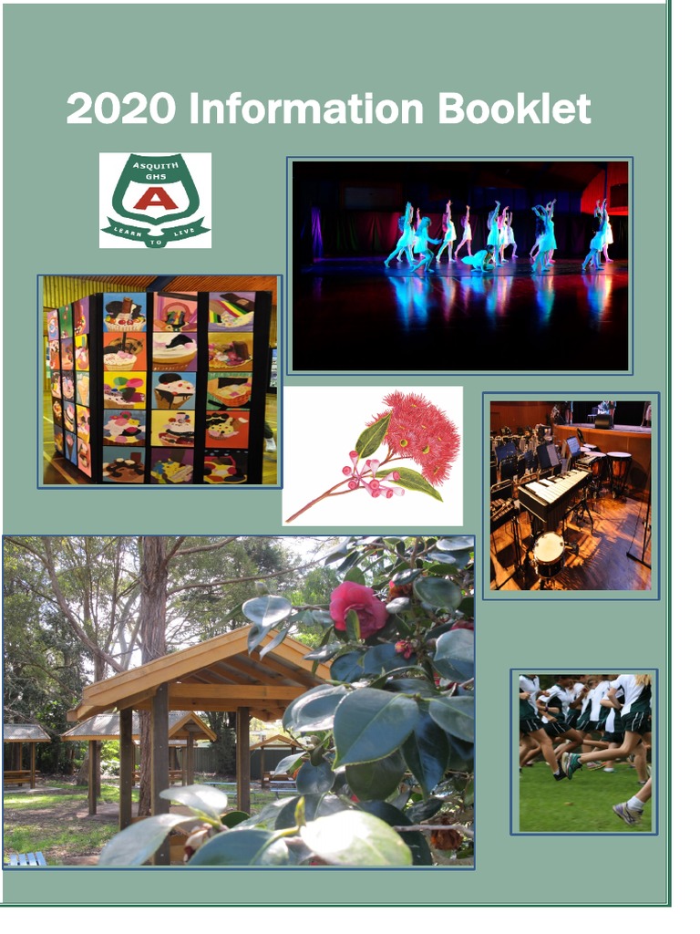 Student Information Booklet 2020 FINAL | PDF | Schools | Science