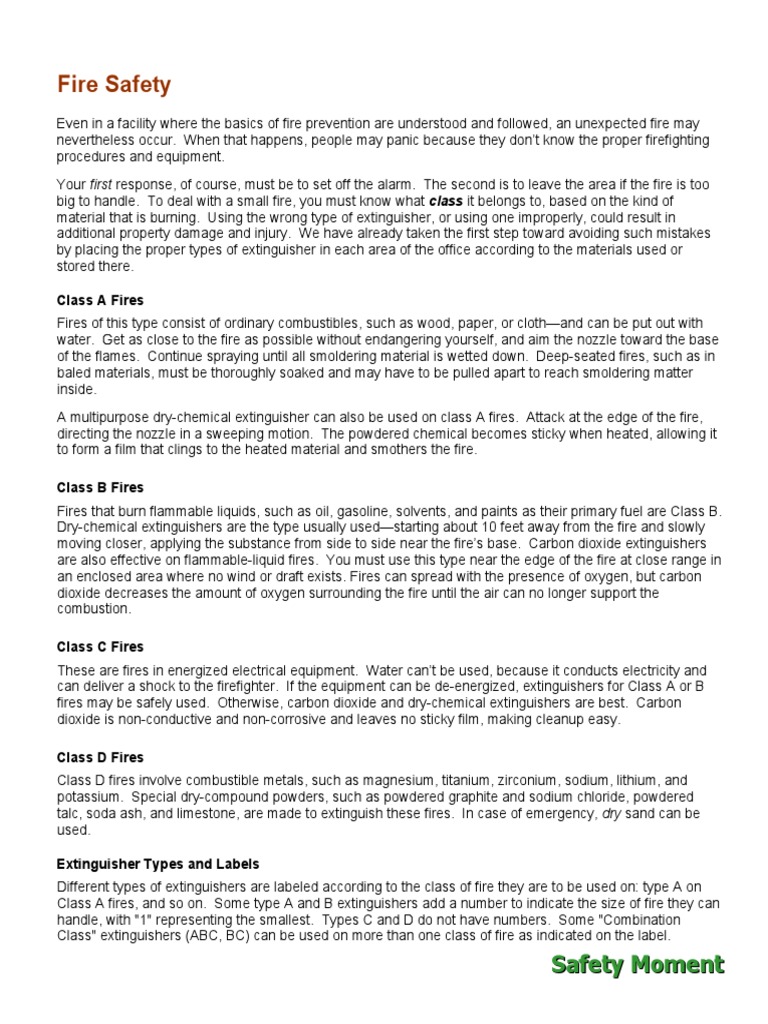 Fire Safe 2 | PDF | Energy Technology | Chemical Processes