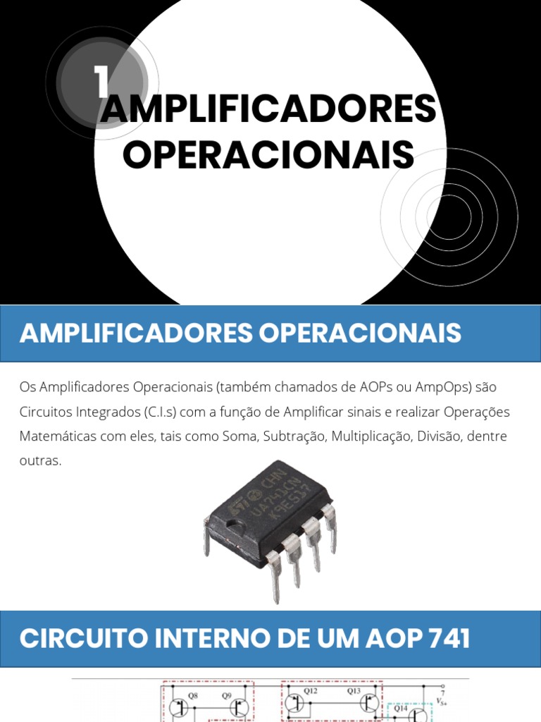 Slides 12 AOP | Download grátis PDF | Amplificador operacional ...
