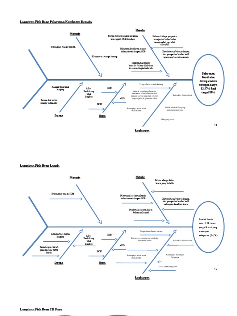 Lampiran Fish Bone PKP | PDF