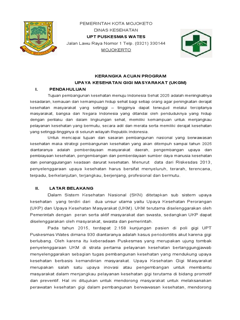 Kak Program Ukgm | PDF