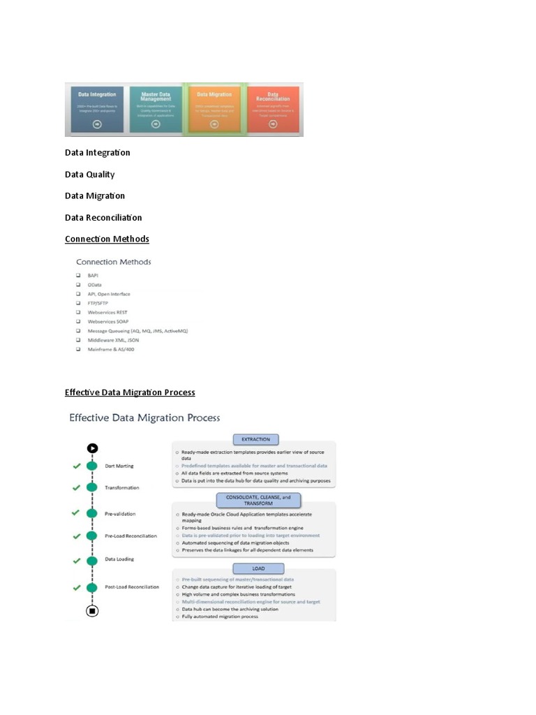 Data Migration Write Up | Download Free PDF | Data Quality | Databases