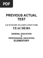 Let Reviewer - Answer Key (Professional Education) | PDF | Teachers ...