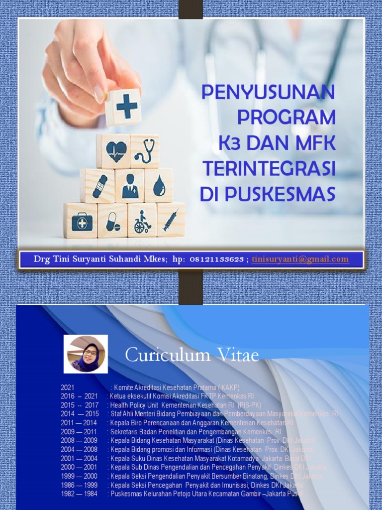 Penyusunan Program K3 Di Puskesmas | PDF