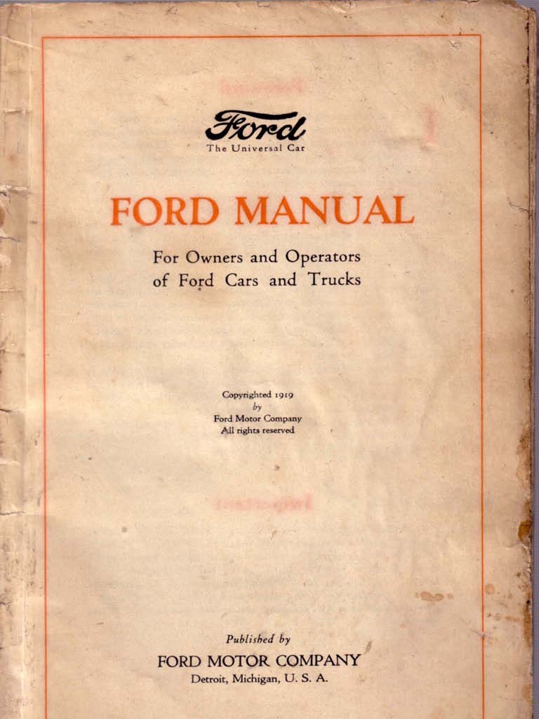 Manual FORD | PDF