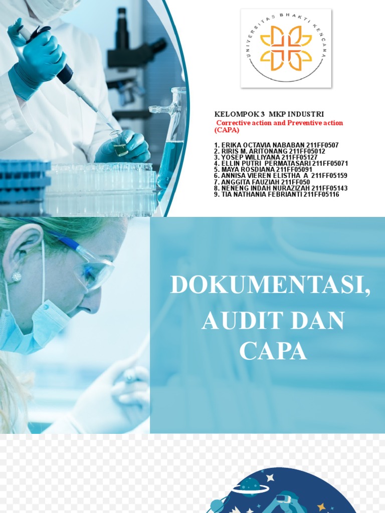 Industri Farmasi Dokumentasi, Audit Dan CAPA | PDF