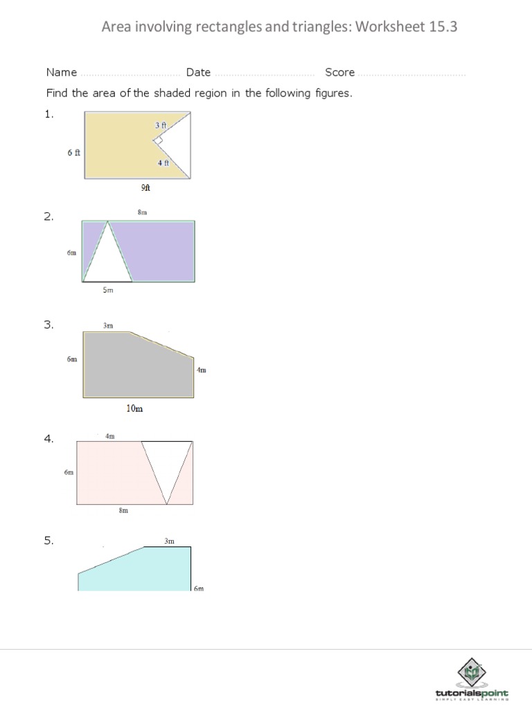 Area of Triangle | PDF