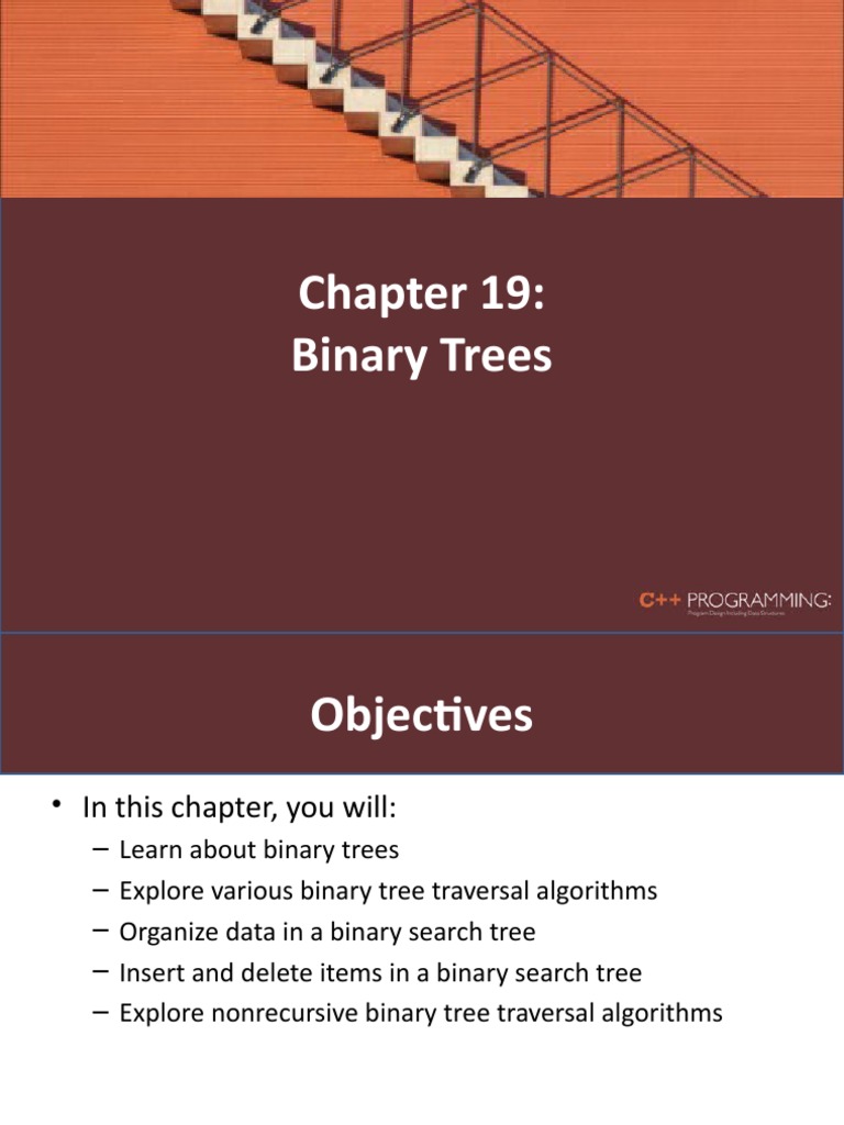 Chapter 19 - Binary Trees | PDF | Computer Data | Theoretical Computer ... Chapter 19 - Binary Trees | PDF | Computer Data | Theoretical Computer ...