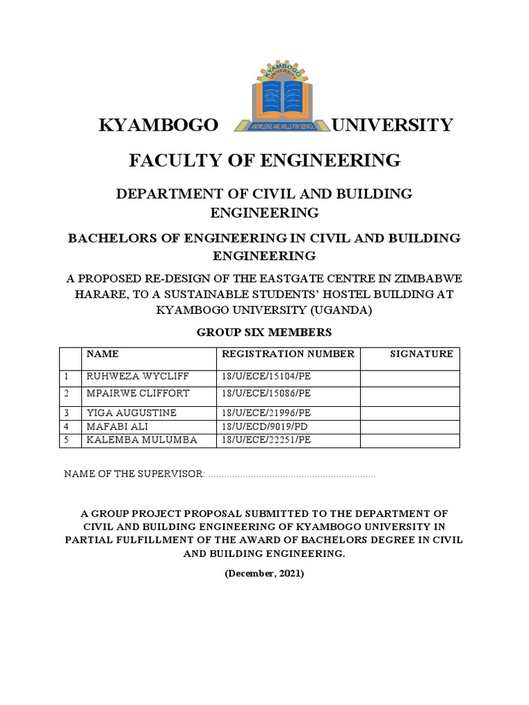 Group Project Proposal Pdf Biogas Geotechnical Engineering