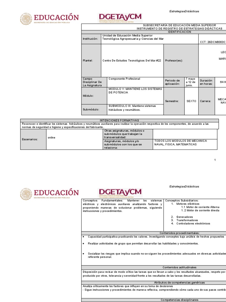Secuencia 3-Mod V - MN 2021 | PDF | Evaluación | Maestros