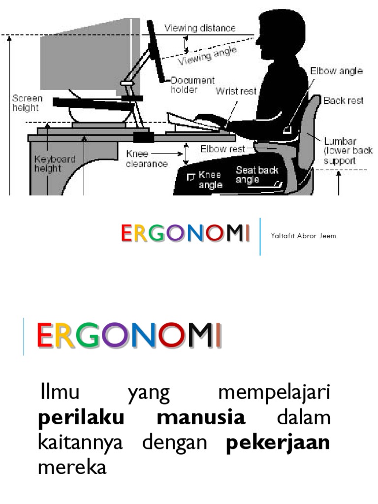 Kuliah Ergonomi | PDF