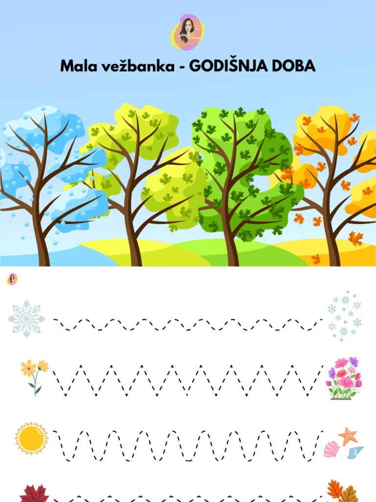 Mala Vezbanka Godisnja Doba | PDF