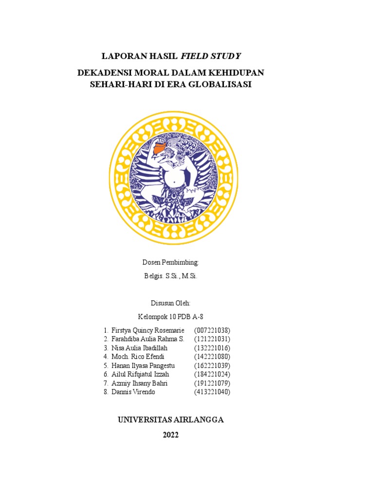 Laporan Hasil Field Study | PDF