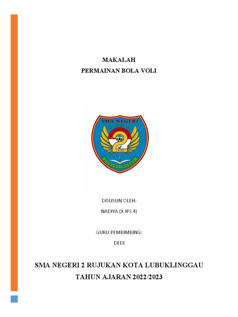 Makalah Bola Voli | PDF
