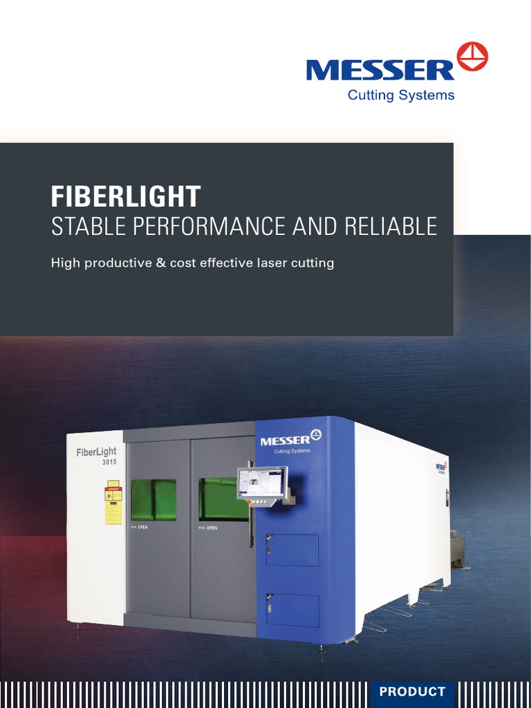 IM31A0074A22 Catalogue FiberLight | PDF | Numerical Control | Engineering