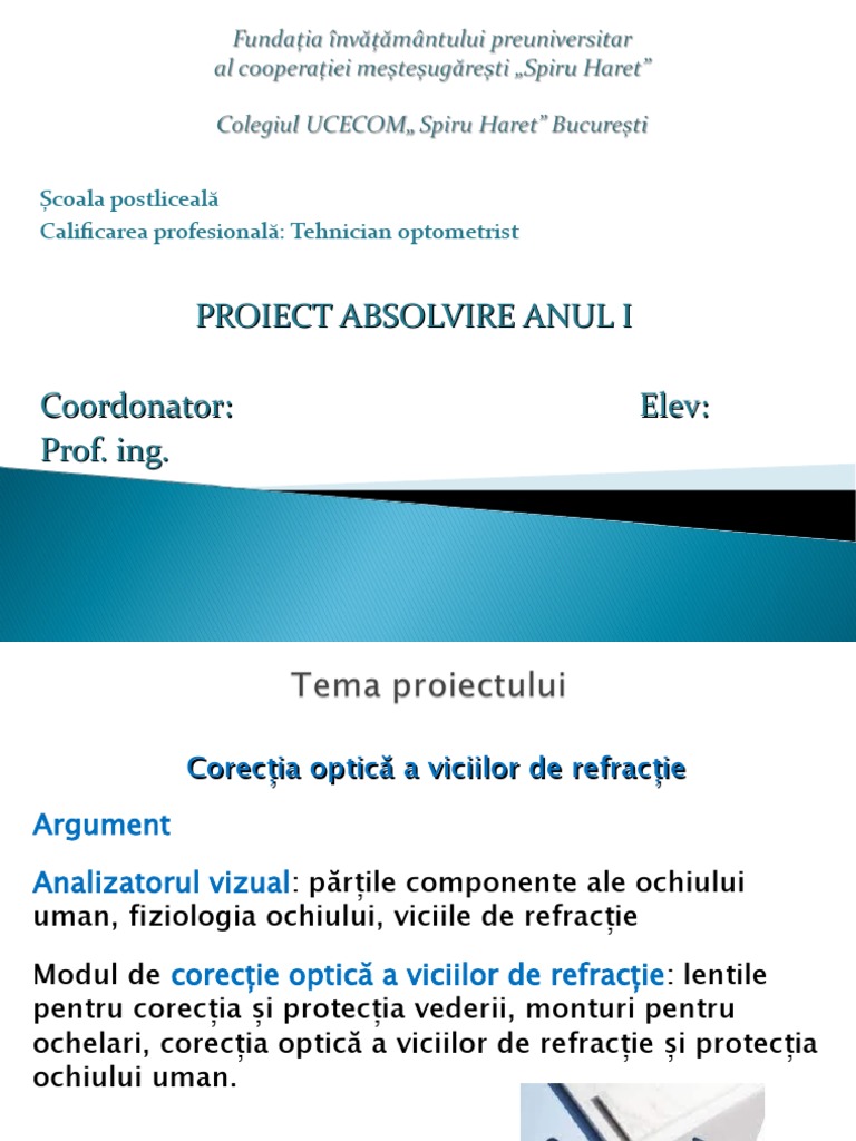 Model Prezentare | PDF