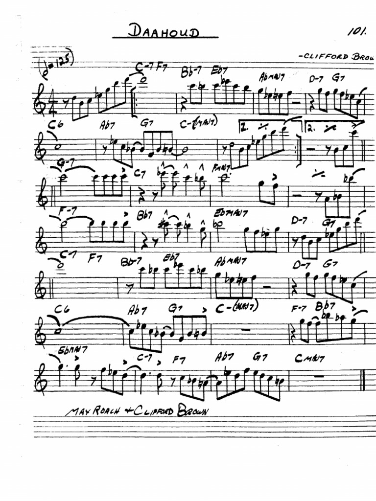 Daahoud Eb Alto Sax | PDF