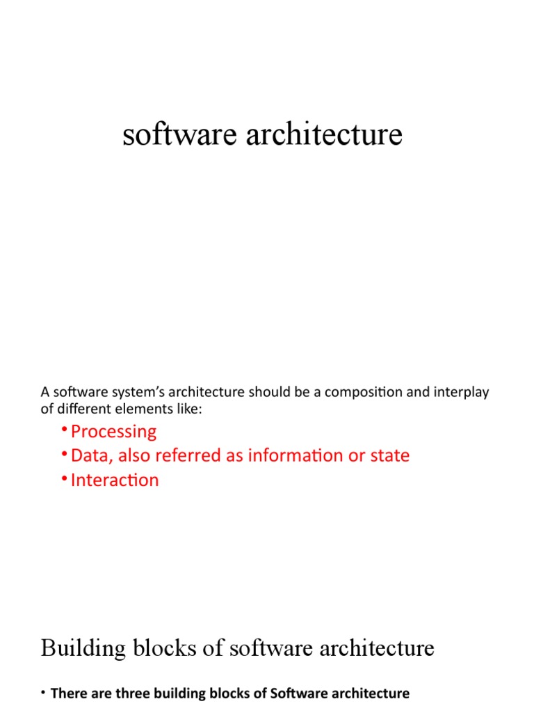 Architecture Pdf Component Based Software Engineering System 
