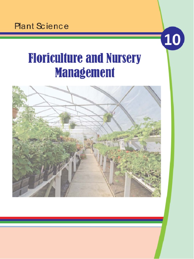 Grade - 10 Plant Science - Floriculture and Nursery Management | PDF ...