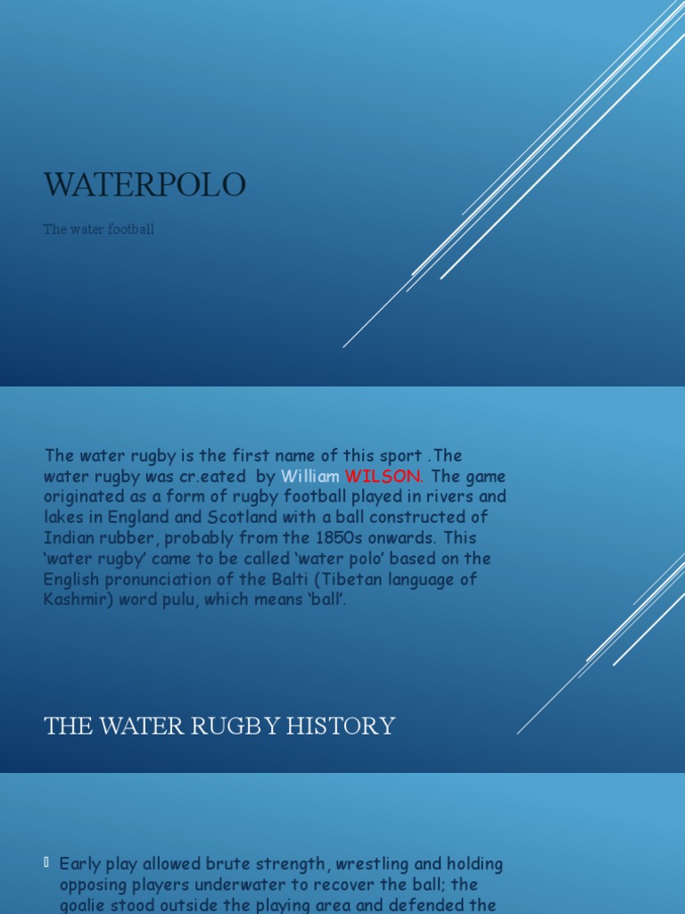 Water Polo | PDF | Ball Games | Team Sports