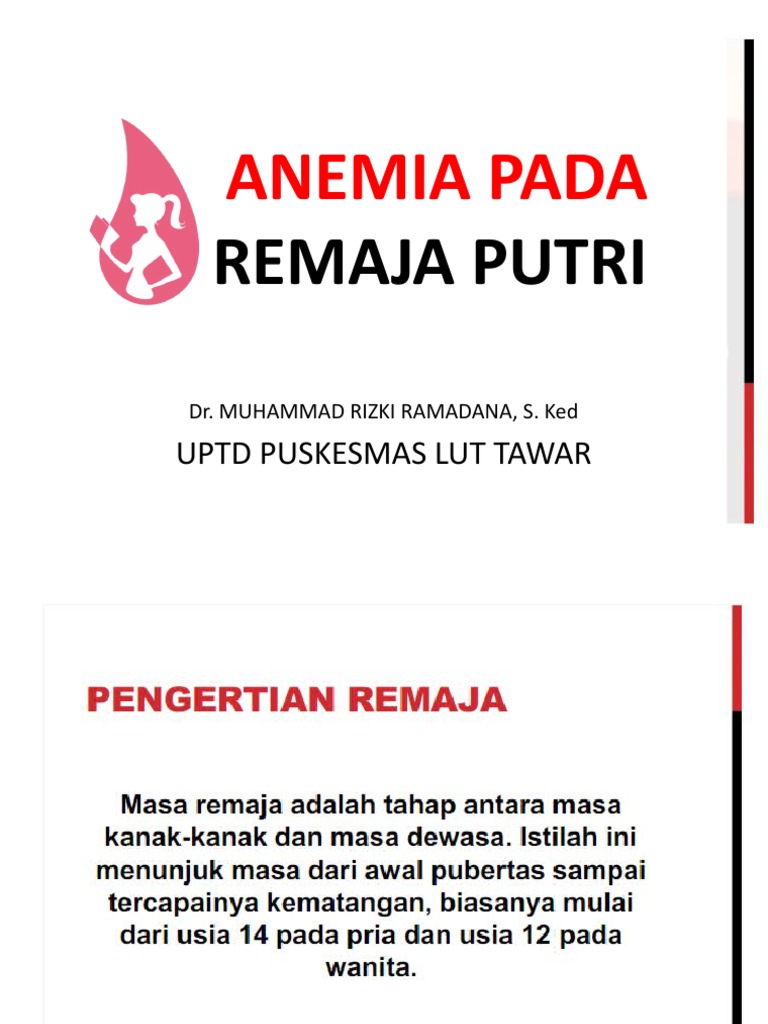 Anemia Pada Rematri | PDF