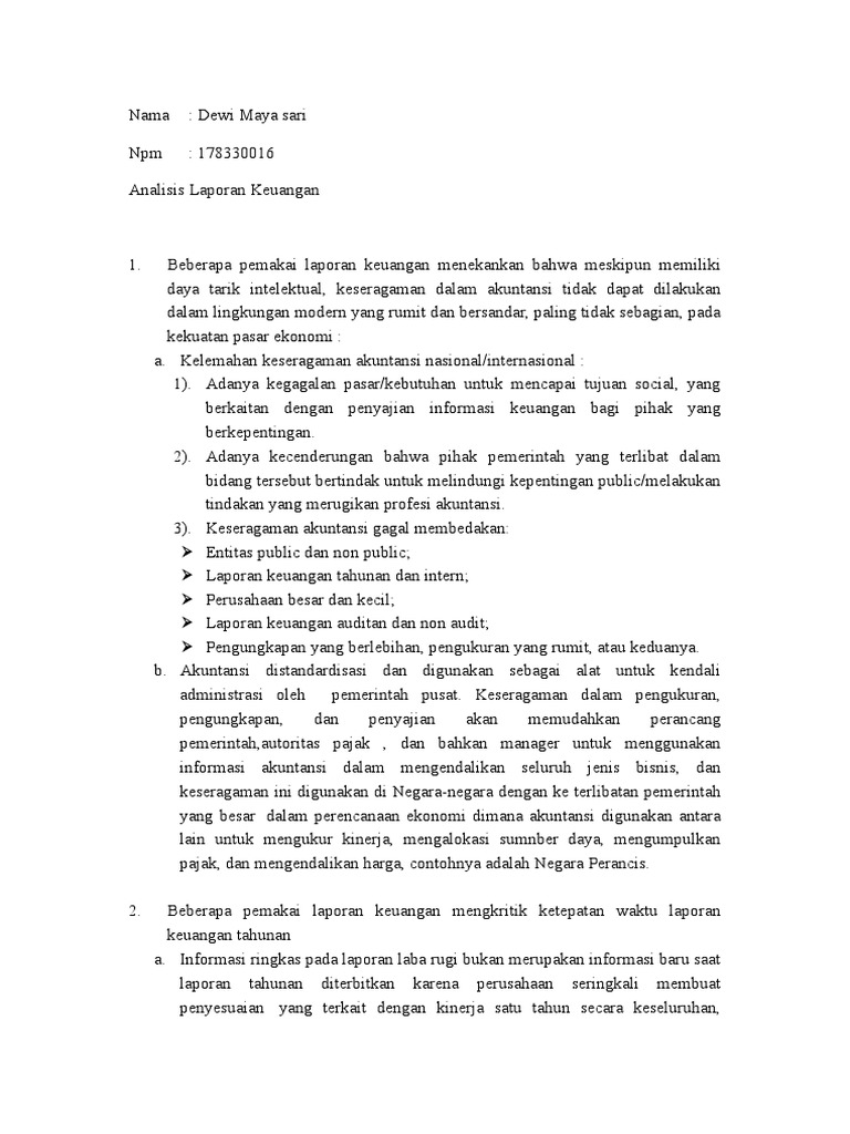 AKL Dewi Maya Sari | PDF | Pengelolaan Keuangan & Uang