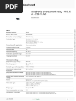 Schneider Electric - EOCR - 3DM2-WRDUWZ | PDF | Relay | Alternating Current