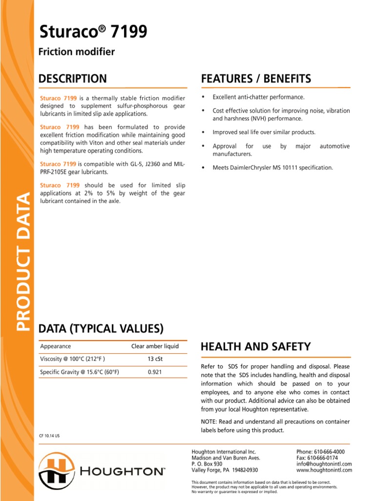 Sturaco 7199 1014 Us | PDF