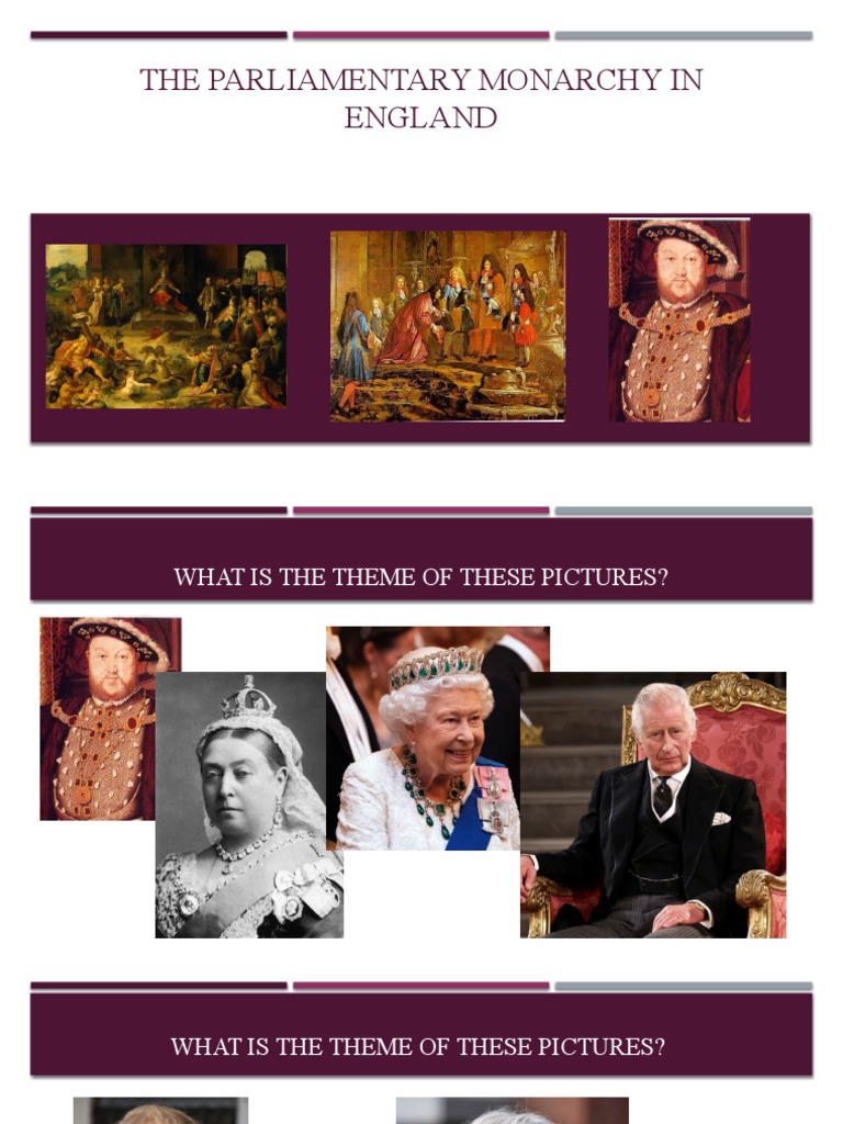 The Parliamentary Monarchy in England | PDF | Parliament | Kingdom Of ...