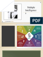 Multiple Intelligences Pie Chart | PDF | Reason | Cognitive Science