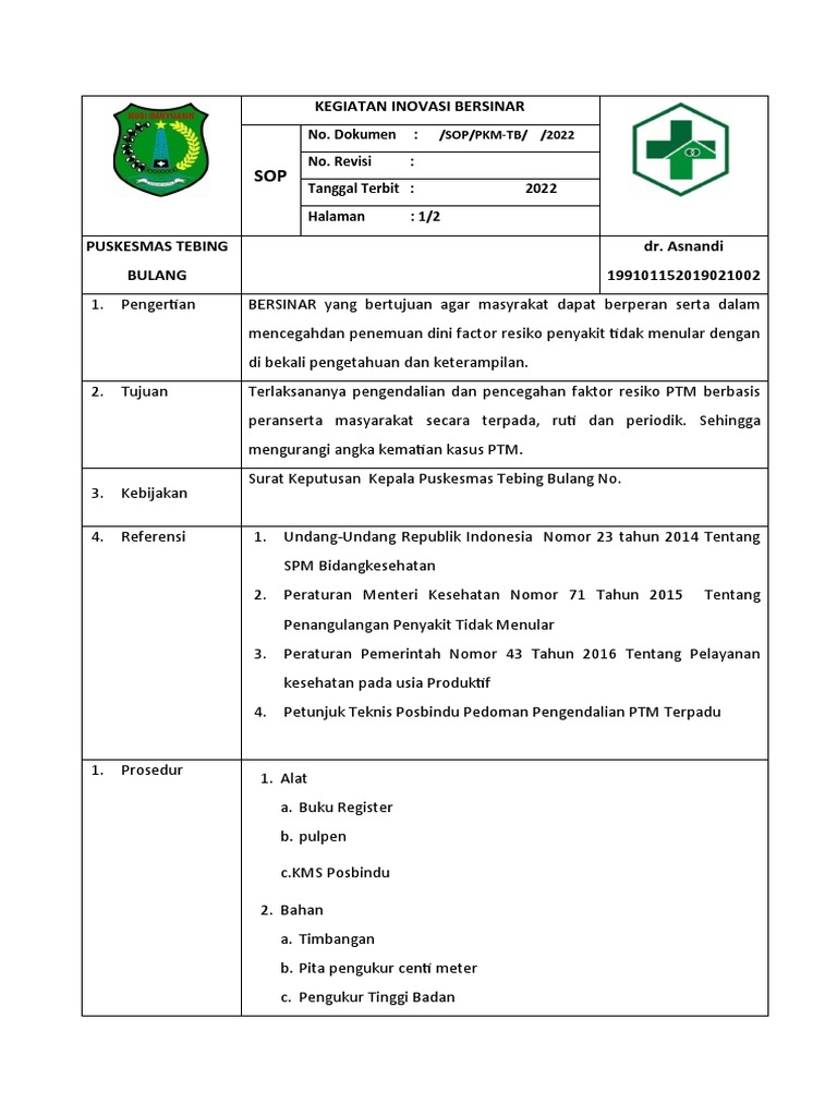 Sop Bersinar | PDF | Sains & Matematika