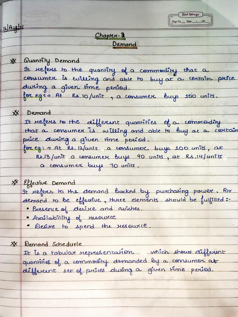 Understanding Commodity Demand | PDF