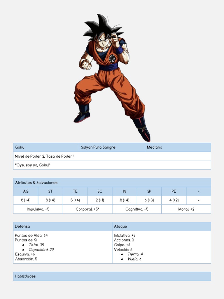 Goku | PDF | esfera del dragón