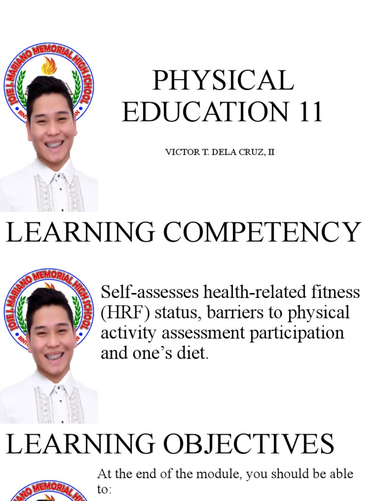 PE11 self-assesses HRF status barriers diet plan | PDF | Physical ...