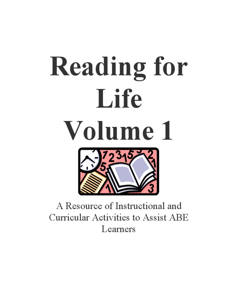Reading For Life Volume One | PDF | Fat | Employment