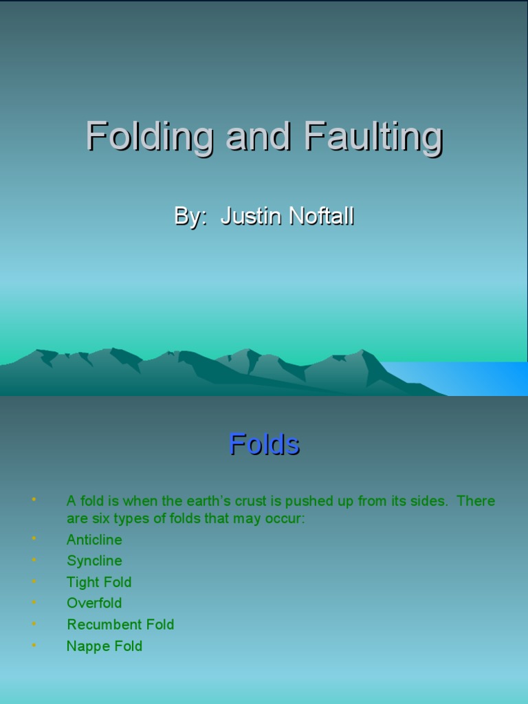 Folding and Faulting | PDF | Fault (Geology) | Plate Tectonics